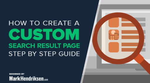 How to create a custom search result page | Markhendriksen.com