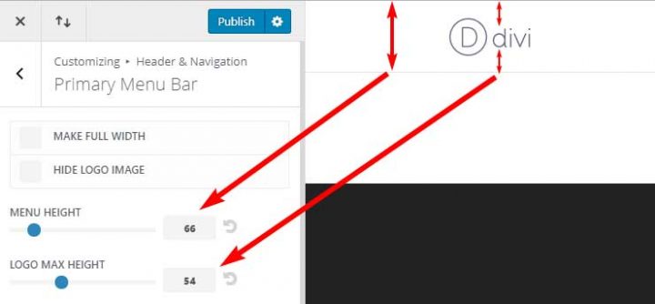How To Adjust The Divi Logo Height And Size - A Step By Step Tutorial