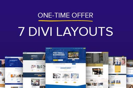 7 Divi Layout Bundle - Mark Hendriksen
