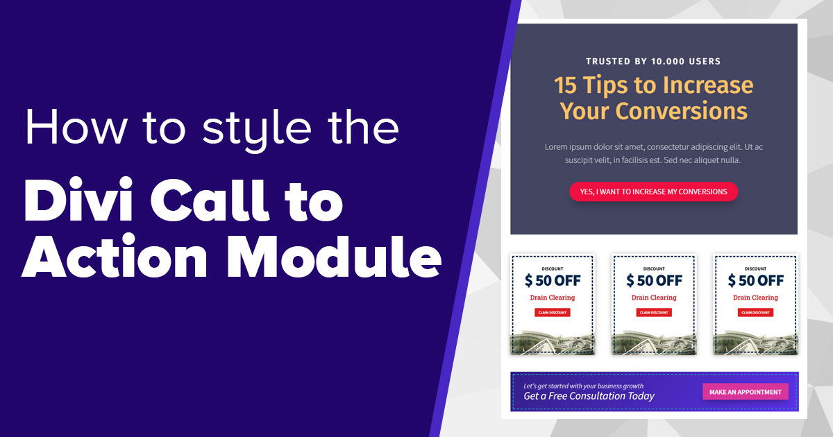 How to Style the Divi Call to Action Module | MarkHendriksen.com