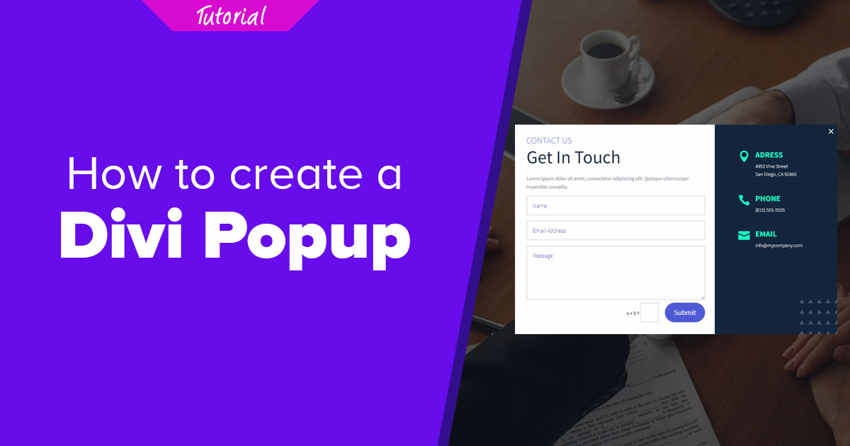 How to Create a Divi Popup | MarkHendriksen.com