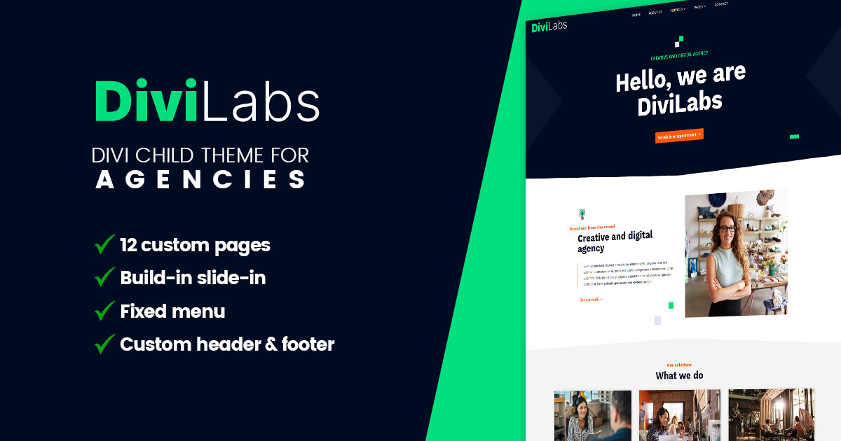 DiviLabs child theme for Divi | MarkHendriksen.com