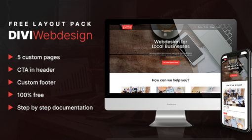 Free Divi Layout Pack For Web Designers | Markhendriksen.com