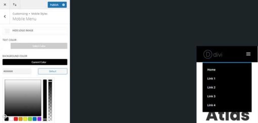 How to Style the Divi Mobile Menu | MarkHendriksen.com