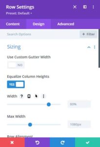Divi Equalize Column Heights | MarkHendriksen.com