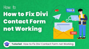 How to Fix Divi Contact Form not Working | MarkHendriksen.com