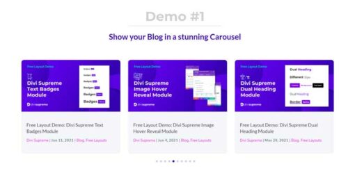 5 Ways to Add a Divi Carousel | MarkHendriksen.com