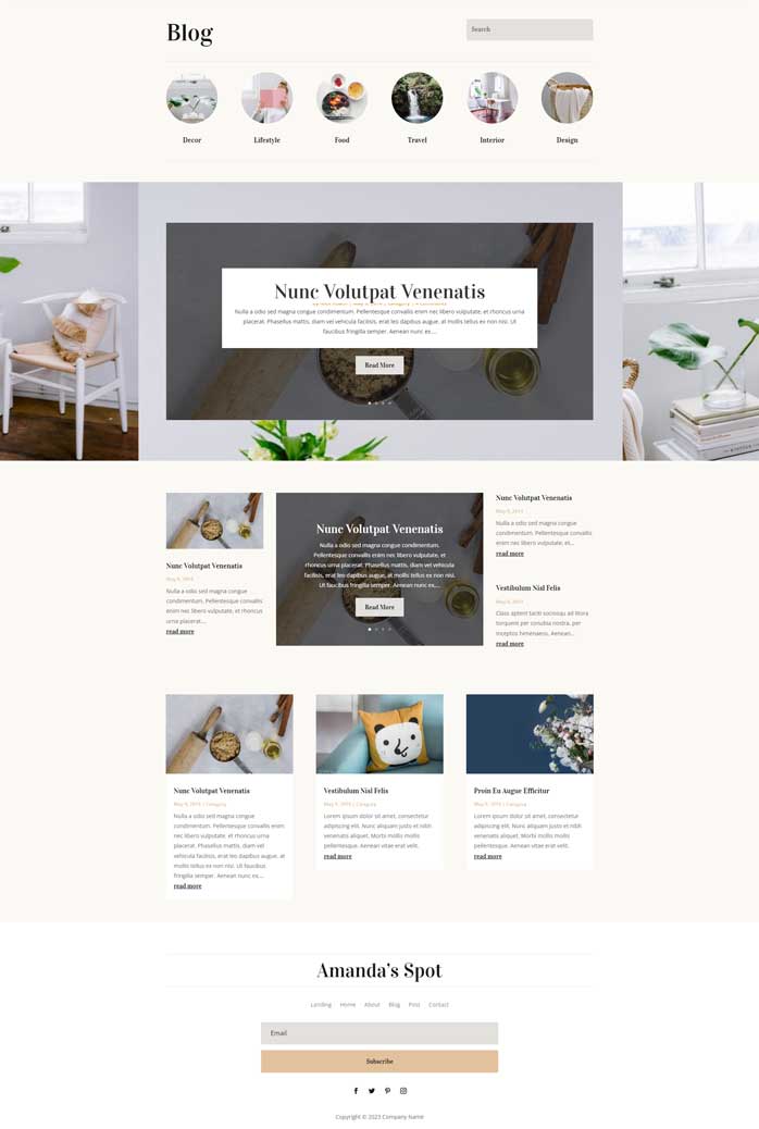 The Best Divi Blog Layouts (FREE & Premium) for 2024