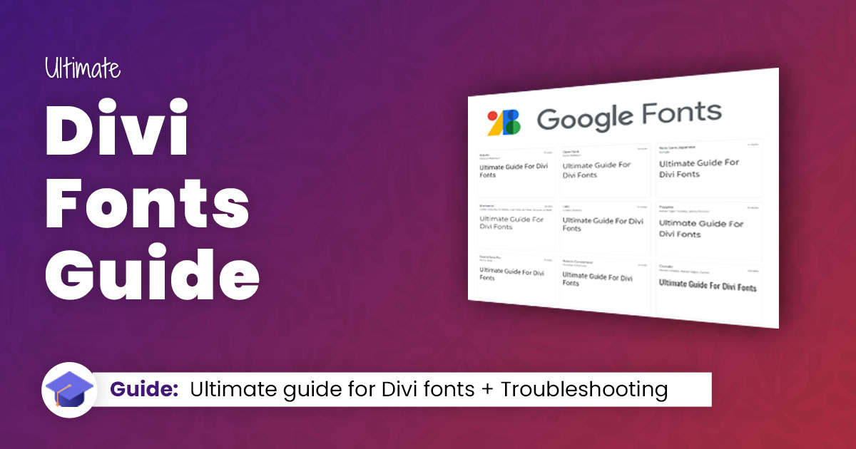 Ultimate Guide For Divi Fonts | MarkHendriksen.com Ultimate Guide For Divi Fonts | MarkHendriksen.com