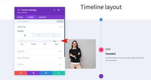 How to Create a Divi Timeline Layout | MarkHendriksen.com