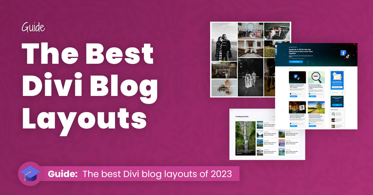 The Best Divi Blog Layouts FREE Premium For 2023