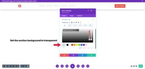 How to Make a Transparent Header In Divi (5 Minutes)
