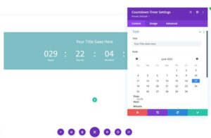 How to Create and style the Divi Countdown Timer Module