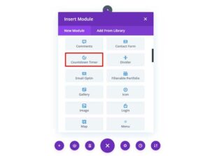How to Create and style the Divi Countdown Timer Module