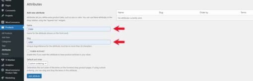 How To Create Woocommerce Product Attributes