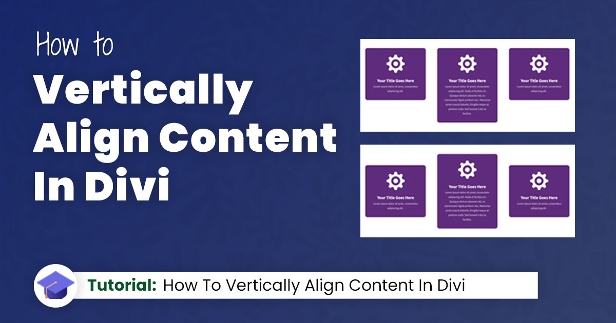 How To Use Flexbox With Divi To Vertically Align Content