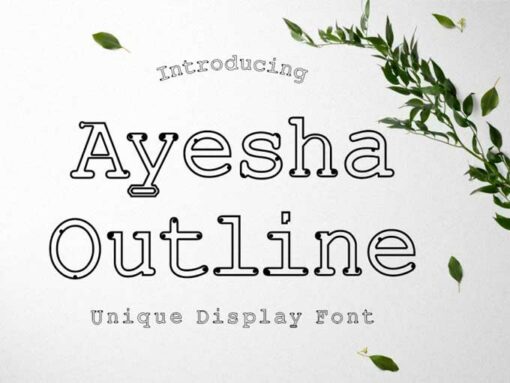 Outline Font: A Complete Guide to Choosing Popular Outline Fonts