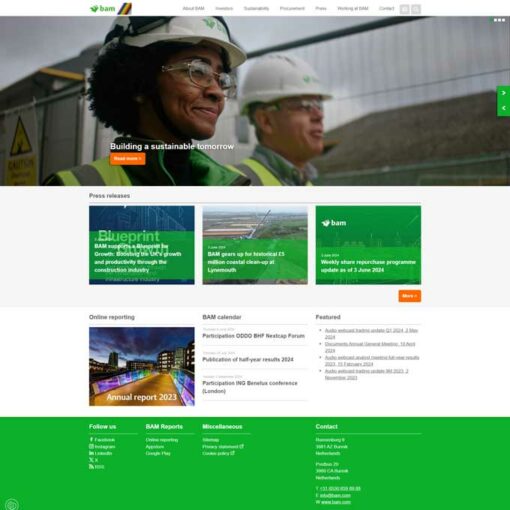 Top 25 Construction Websites: Inspiration & Best Practices