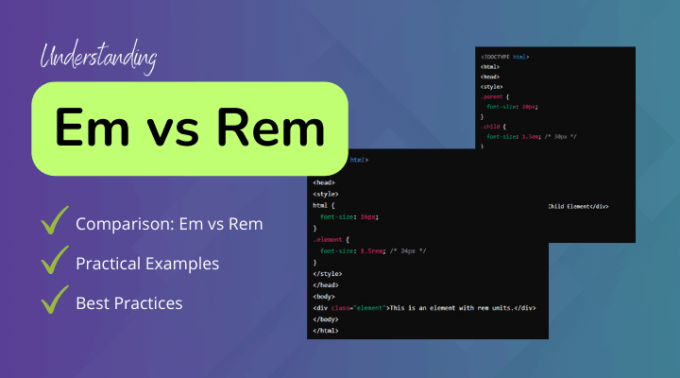 Understanding EM vs REM in CSS: A Comprehensive Guide