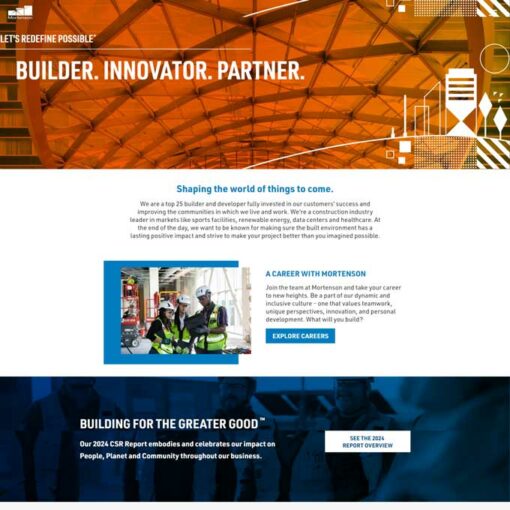 Top 25 Construction Websites: Inspiration & Best Practices