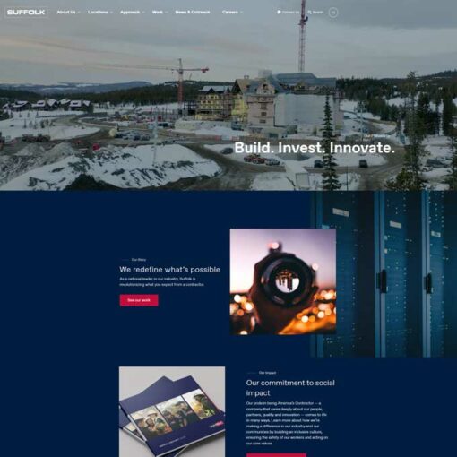Top 25 Construction Websites: Inspiration & Best Practices