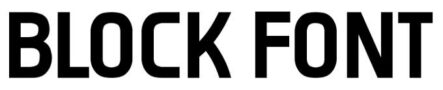 Block Fonts: The Ultimate Guide to Bold Typography