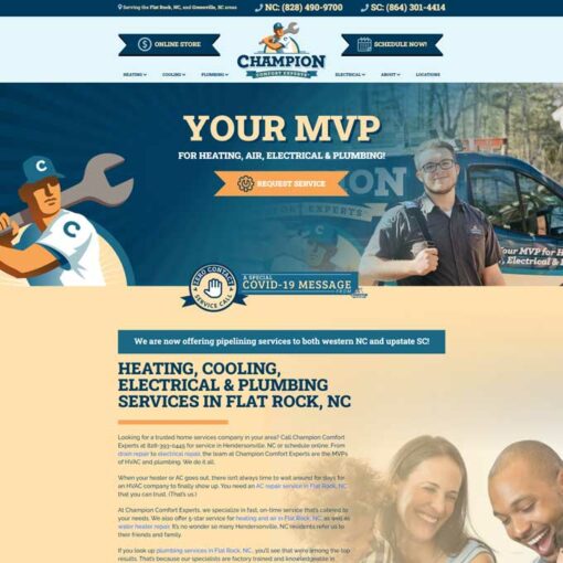 Best Practices in HVAC Website Design With 15 Website Examples